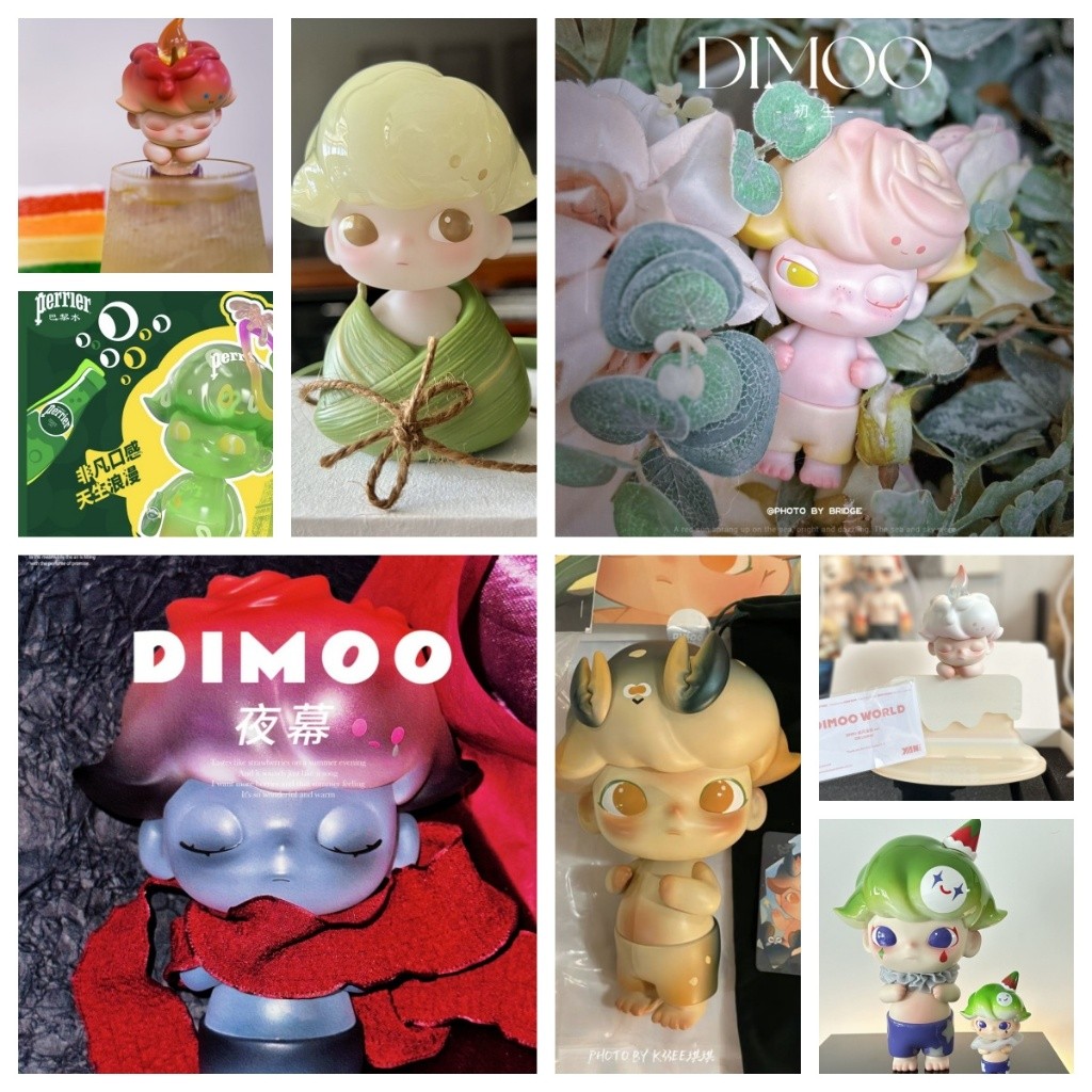 [คลังสินค้าพร้อม] POPMART DIMOO Big Baby Series (4) ของขวัญเด็กผู้หญิง ...