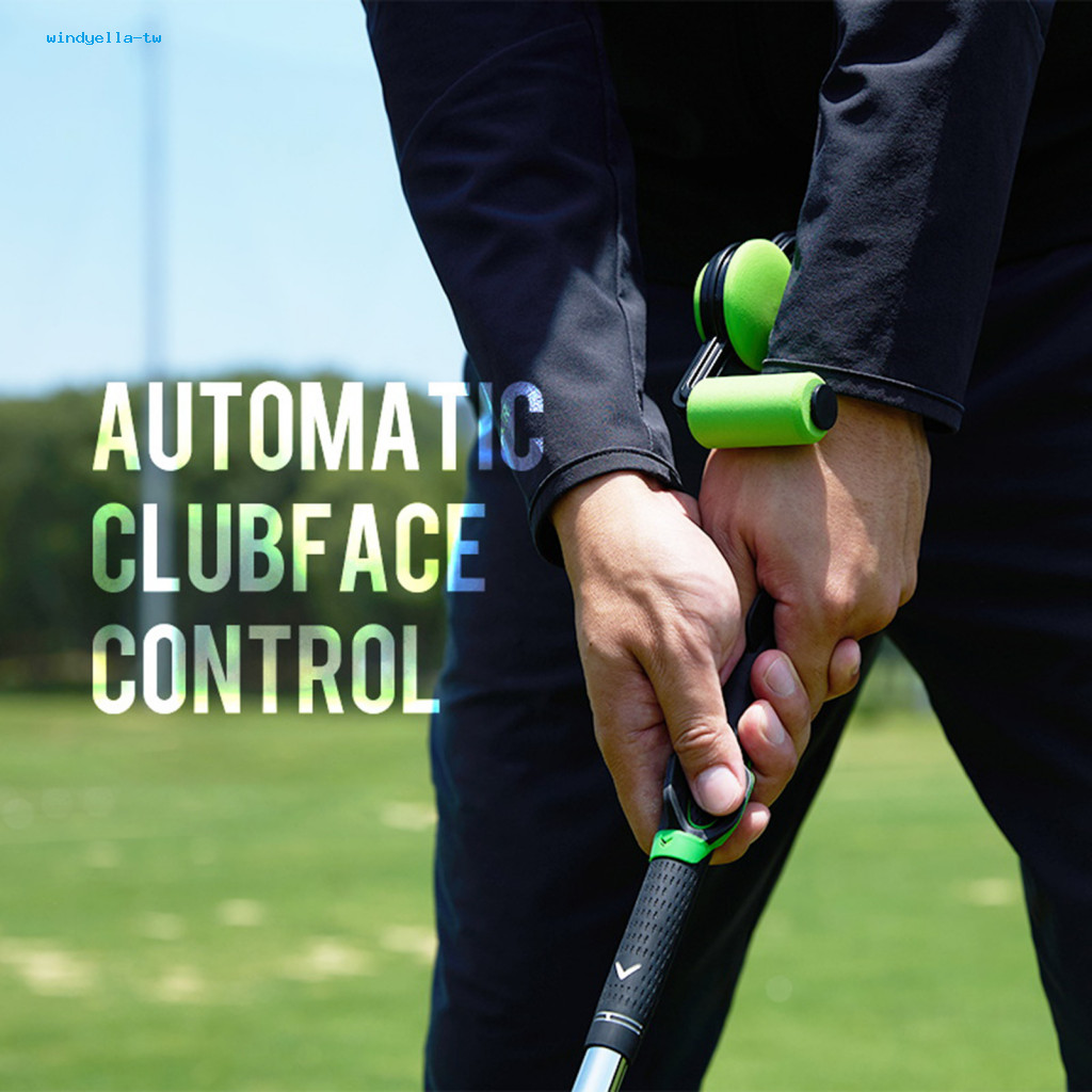 WD Golf มือซ้ายขวา Square Hitting Surface Trainer ปรับปรุง swing กอล์ฟ ...