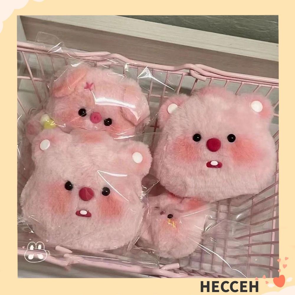 HECCEH Loopy Beaver จี้และพวงกุญแจ ตุ๊กตาการ์ตูนน่ารักสำหรับแขวนกระเป๋า ...
