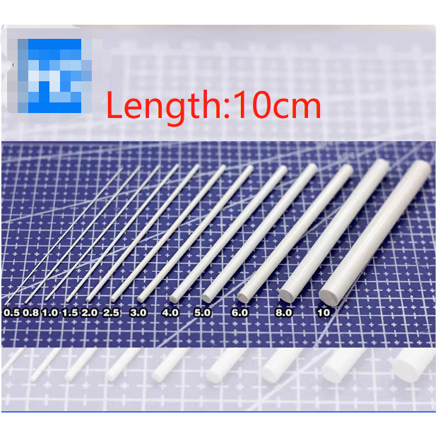 CALILY Solid Rod ABS Round Rod ความยาว 10 ซม. รุ่นทหารรายละเอียดปรับ ...