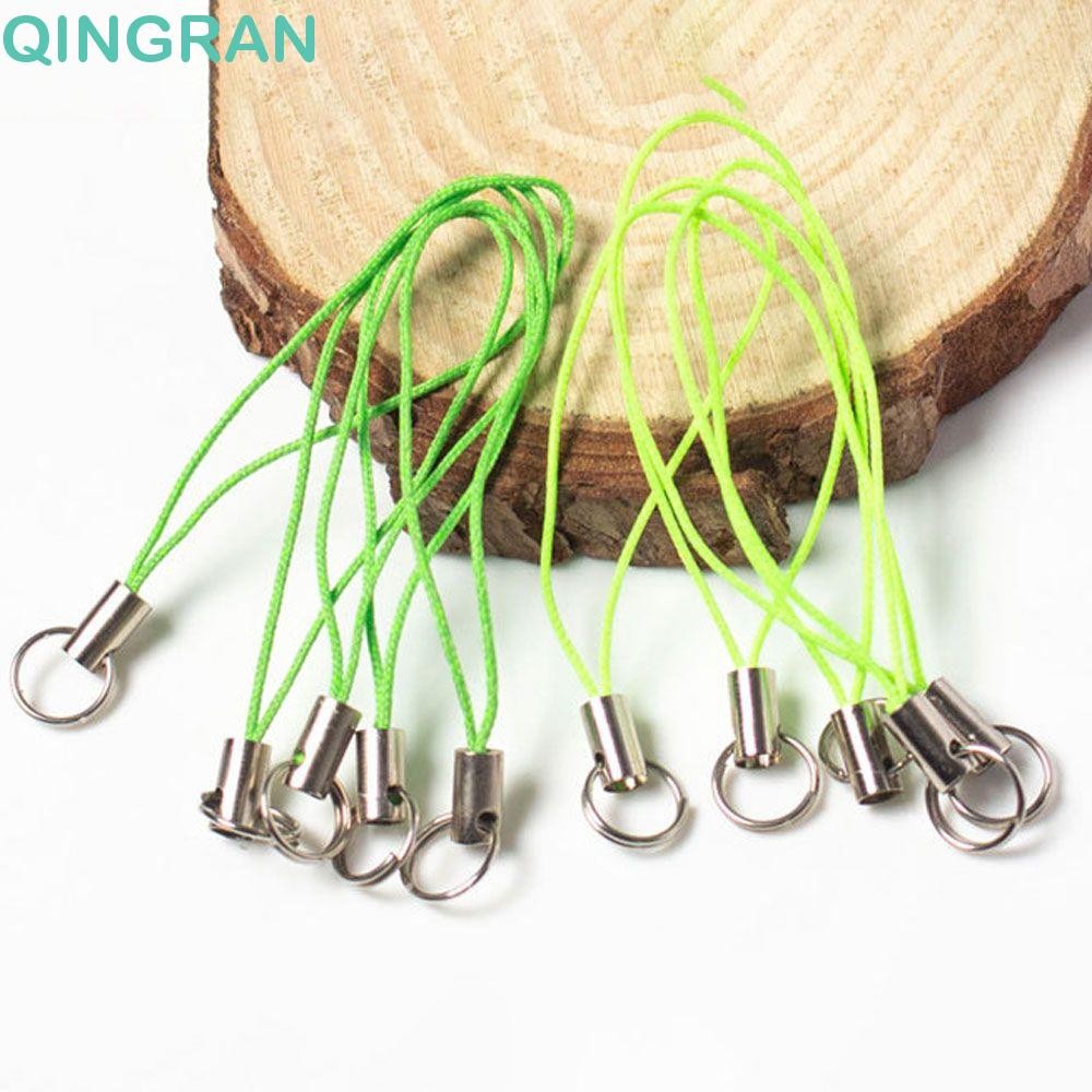 QINGRAN เครื่องประดับหลากสี 100 ชิ้น/จี้สายคล้อง Strings ด้ายสายไฟ ...