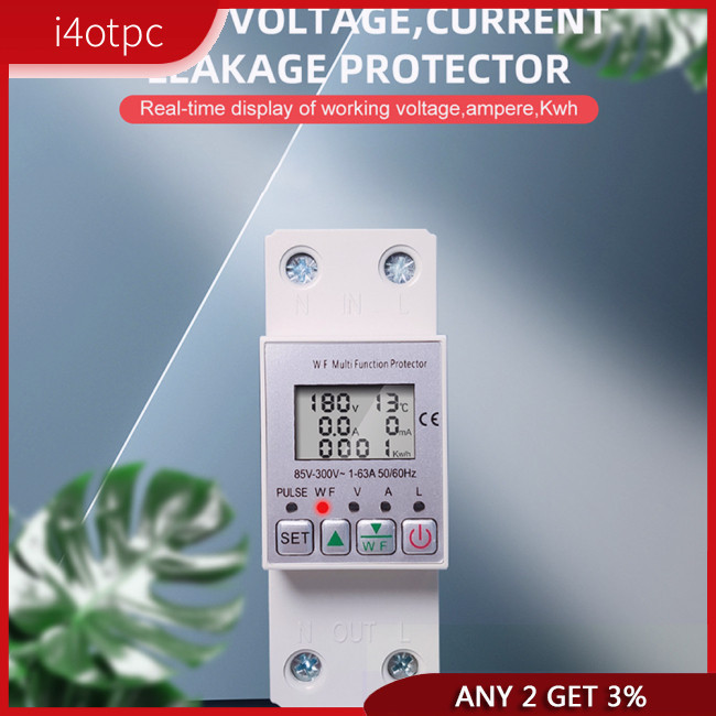 I4otpc Smart Circuit Breaker, Over Current และ Over/Under Voltage Protection, Smart WiFi ...