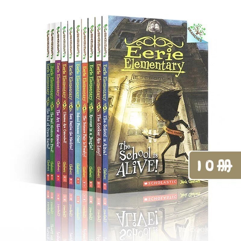 Eerie Elementary 怪诞小学10册 英文中小学生初级读物章节桥梁书 | Shopee Thailand