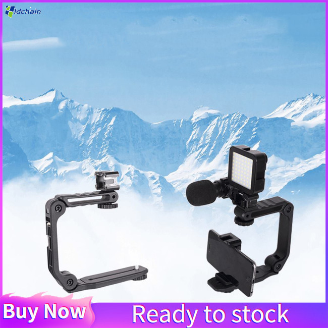 ลดราคา! แบบพกพา C-type Stabilizing Handle Bracket Handheld Grip Hot ...