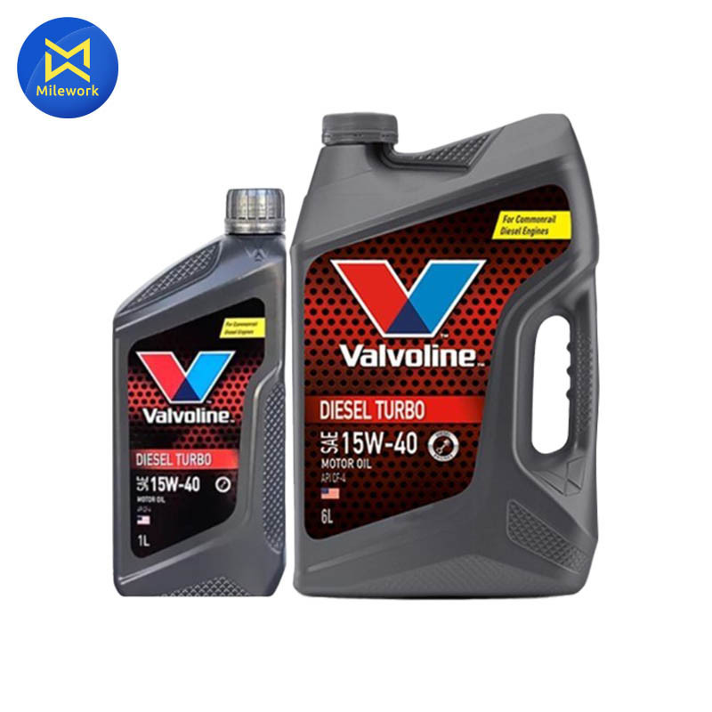 น้ำมันเครื่อง VALVOLINE-DIESEL TURBO(15W40)6L แถม1L(150166) | Shopee ...
