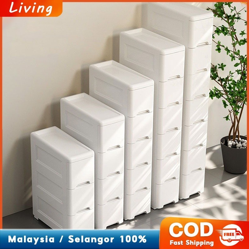Multi Layer Slim Plastic Drawer Storage Drawer Storage Cabinet Almari ...