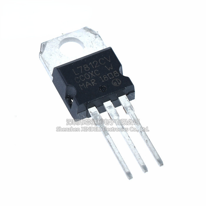 7812 L7812 L7812CV In-Line TO-220 12V Three-End Voltage Regulator Tube Chip IC ยี่ห้อใหม่พร้อม ...