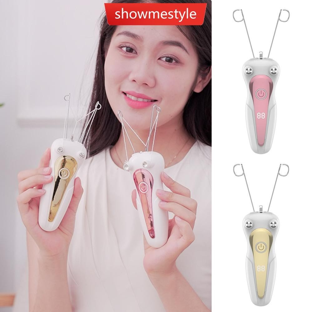 Sms ผู้หญิงเครื่องกําจัดขนไฟฟ้า Body Facial Hair Removal Defeatherer ...