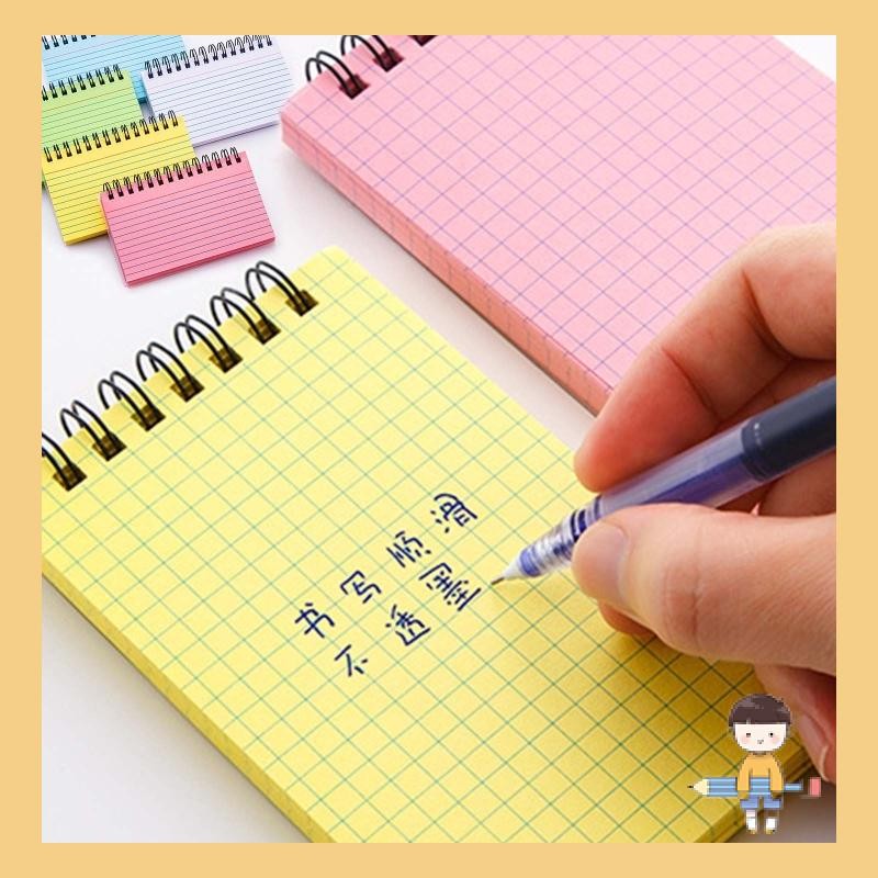 Stat Pocket Notes Papers Mini Spiral Notepad สมุดบันทึกขนาดเล็ก Planner ...