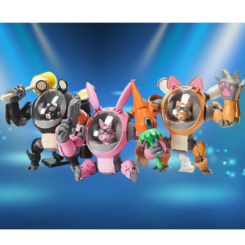 ของเล่นบริษัทนมทำมือ Milk Company Toys Invincible Rabbit 5D2สีส้มสีดำสี ...