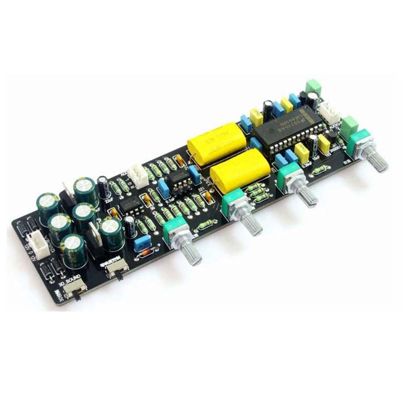 LM4610 Preamp Amplifier Tone Board Volume Control Module with 3D ...