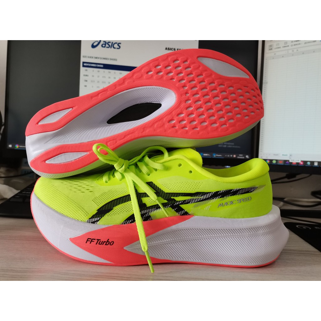Asics Racing รองเท้าวิ่ง Magic Speed 4 Men's Last Carbon Fiber BOARD ...
