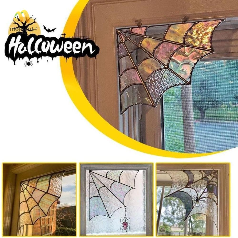 Moment Spiderweb ประตู Topper, Spider Webs Deoccr หน้าต่างแขวนผนังฮา ...