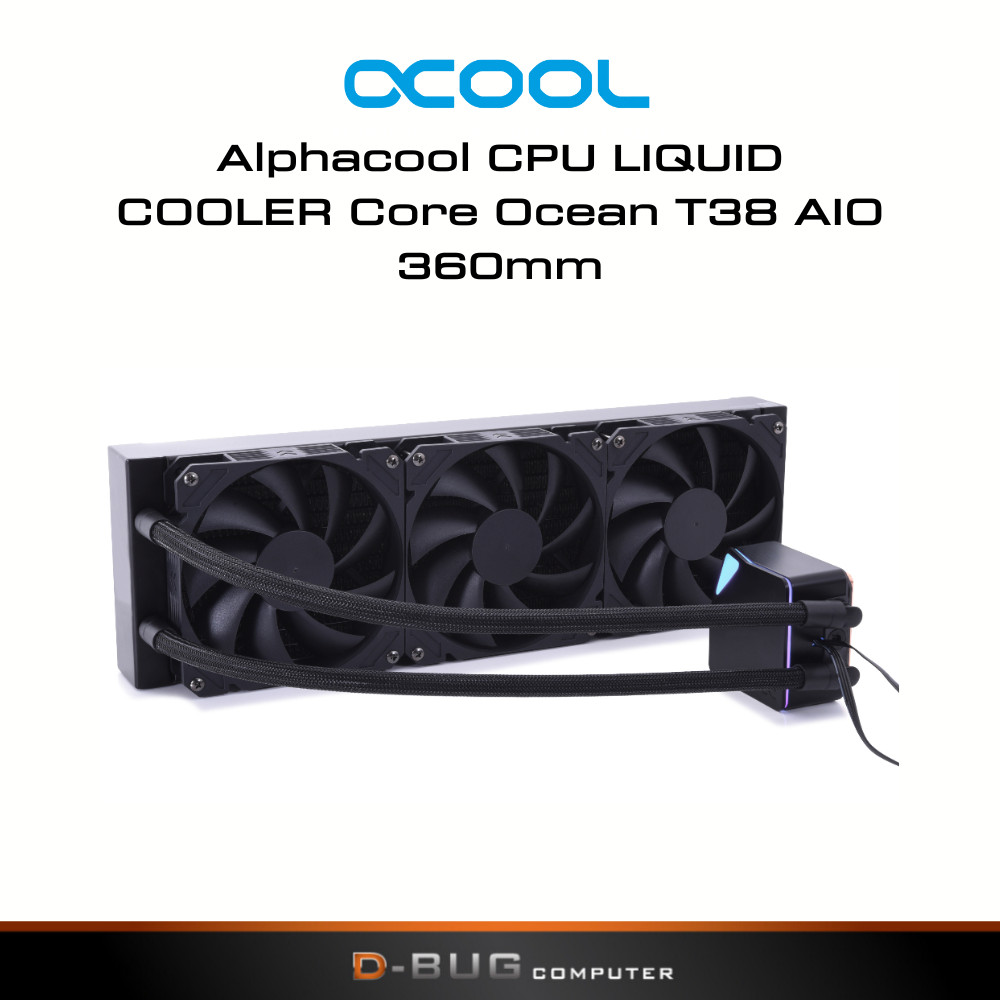 Alphacool CPU LIQUID COOLER Core Ocean T38 AIO 360mm (ชุดน้ำปิด ...