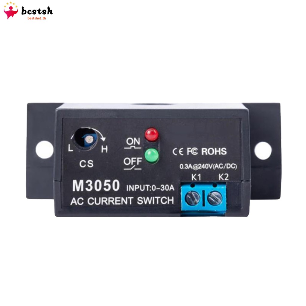 Bestshe1.th สวิตช์เซ็นเซอร์กระแสไฟ AC แบบขับเคลื่อนด้วยตนเอง M3050 ...
