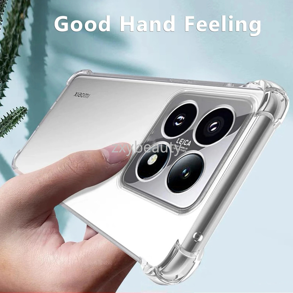Xiaomi 14T Pro 5G 2024 กรณีถุงลมนิรภัยใส Anti-Fall ป้องกัน Shell ...