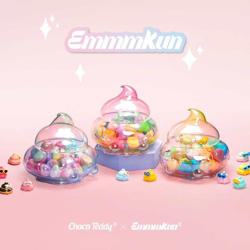 6 ชิ้น Emmmkun ขนาดใหญ่สีสัน Party Series 2 กล่องเก็บของ Pvc(12.5 ซม.*1 ...