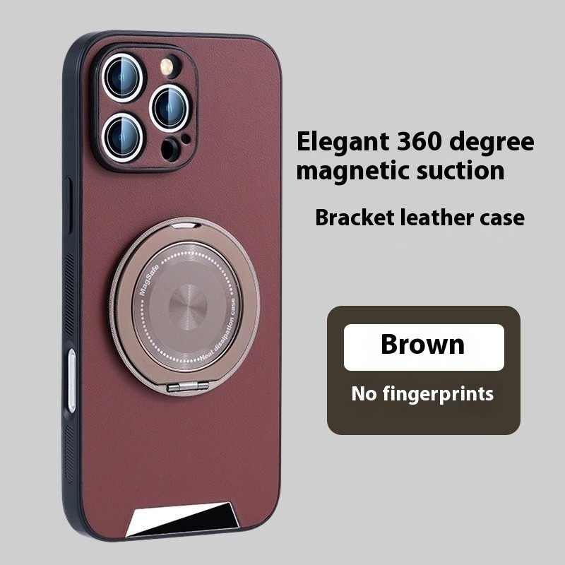 สำหรับ iPhone 16 15 14 13 12 11 PROMAX Plus 360 ° หมุนแหวนแม่เหล็ก ...