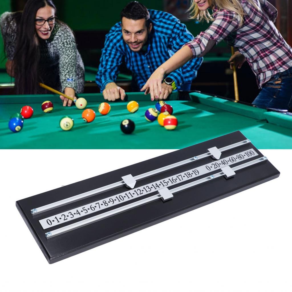 Billiard Game Scorer 2 Track Score Recorder Board สำหรับบ้าน | Shopee ...