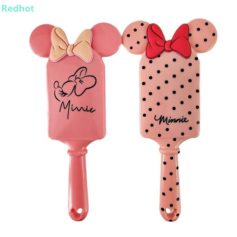 Disney Mickey Mouse Air Cushion Comb Minnie การ์ตูนอะนิเมะนวดหวีแปรงผม ...