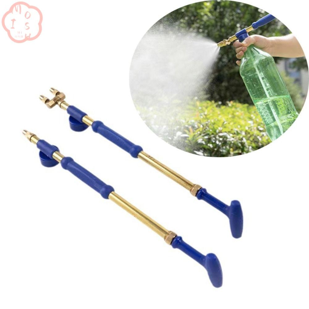 MIOSHOP เครื่องพ่นชลประทาน, เดี่ยว/คู่หัว Push-pull Atomizing Misting หัวฉีด,แรงดันสูง Universal ...