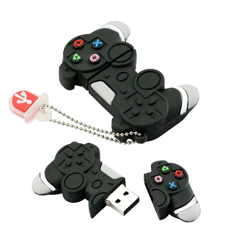 PSP Gamepad Controllers USB แฟลชไดรฟ์ 128GB USB Stick 256GB ไดรฟ์ปากกา ...