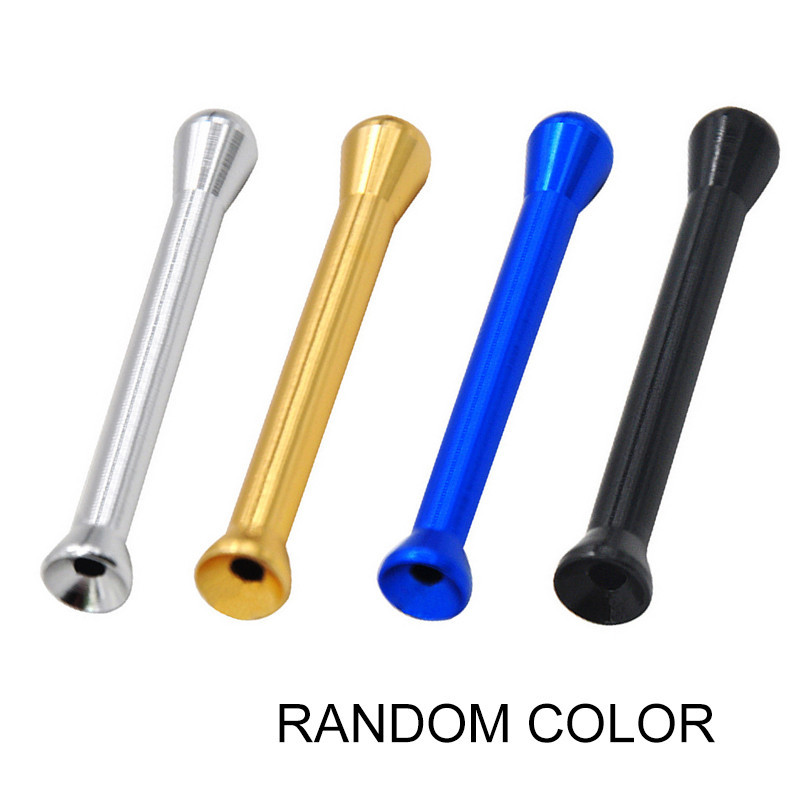 1 PC ใหม่อลูมิเนียมเครื่องจ่ายโลหะผสม Snuff Snuffer หลอดฟาง Original ...