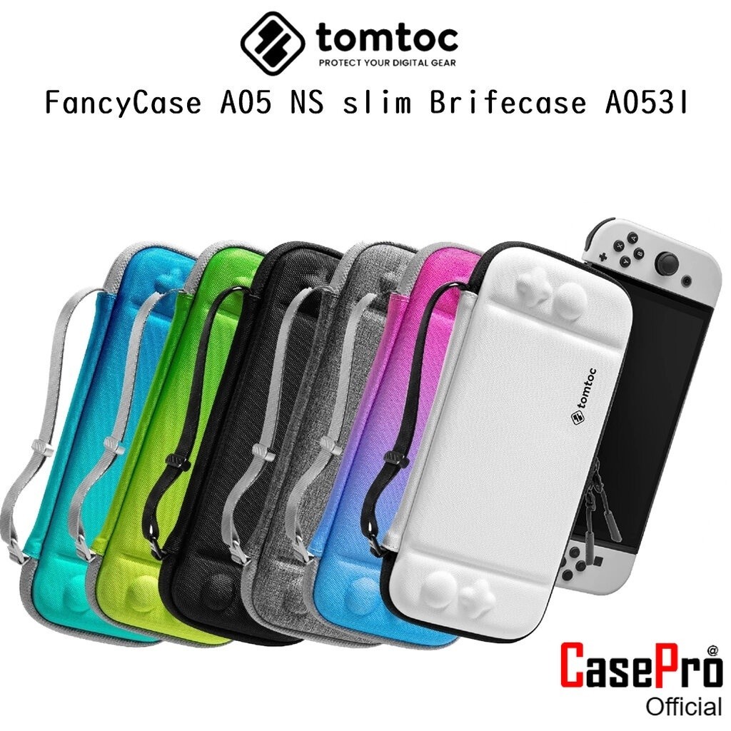 Tomtoc Fancycase Ns G05 Slim Acces Brifecase กระเป๋ากันกระแทกเกรดพรีเมี่ยม สำหรับ Nintendo ...