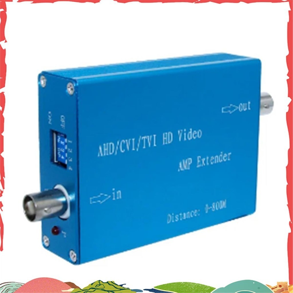 Super AHD/TVI/CVI/CVBS 1080P เครื่องขยายเสียงวิดีโอขยายสําหรับระบบกล้อง ...