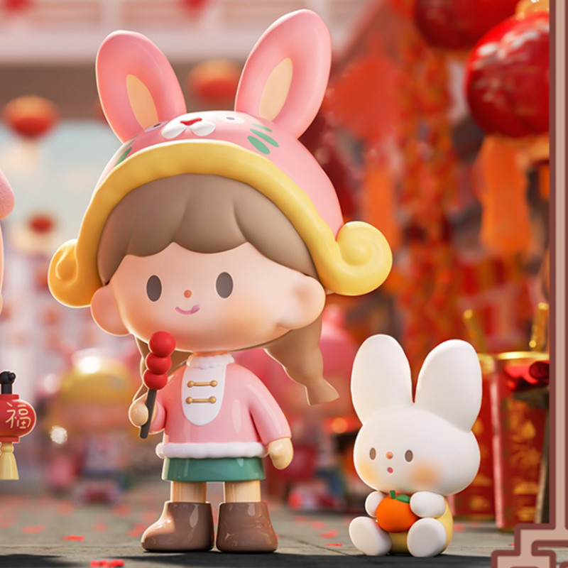 [ยืนยัน] Zhuo Dawang Nian Wei Apple Village Series ของแท้ Blind Box ...