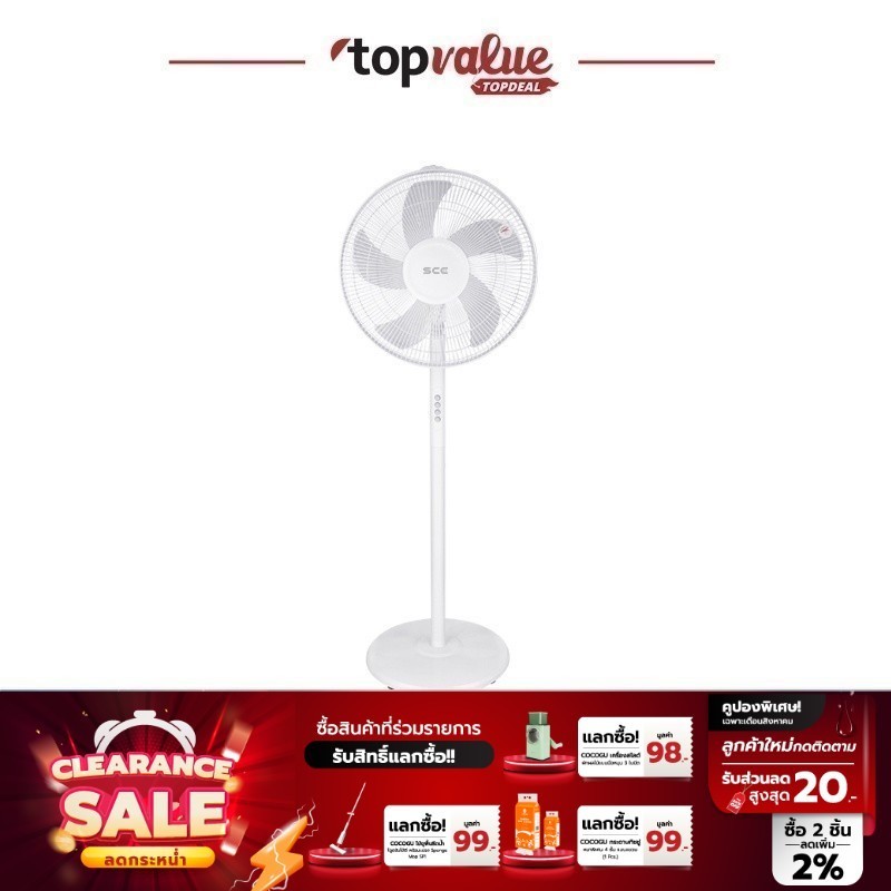 [เหลือ 620 ทักแชท] HATARI พัดลมปรับระดับ 16 นิ้ว รุ่น S16M1 / SCE พัดลม ...