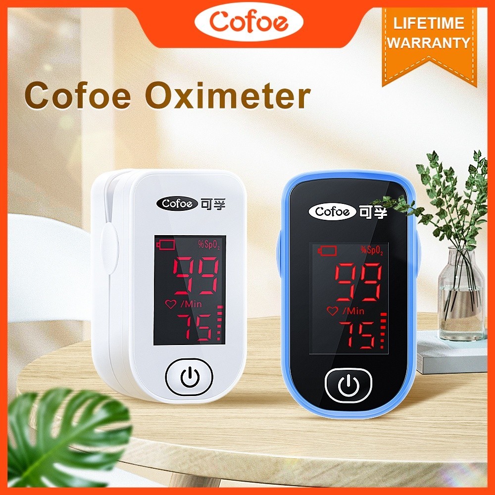 Cofoe Oximeter แบบพกพา PR Meter Heart Rate Monitor ปลายนิ้ว Pulse Sleep การตรวจสอบความอิ่มตัวของ ...