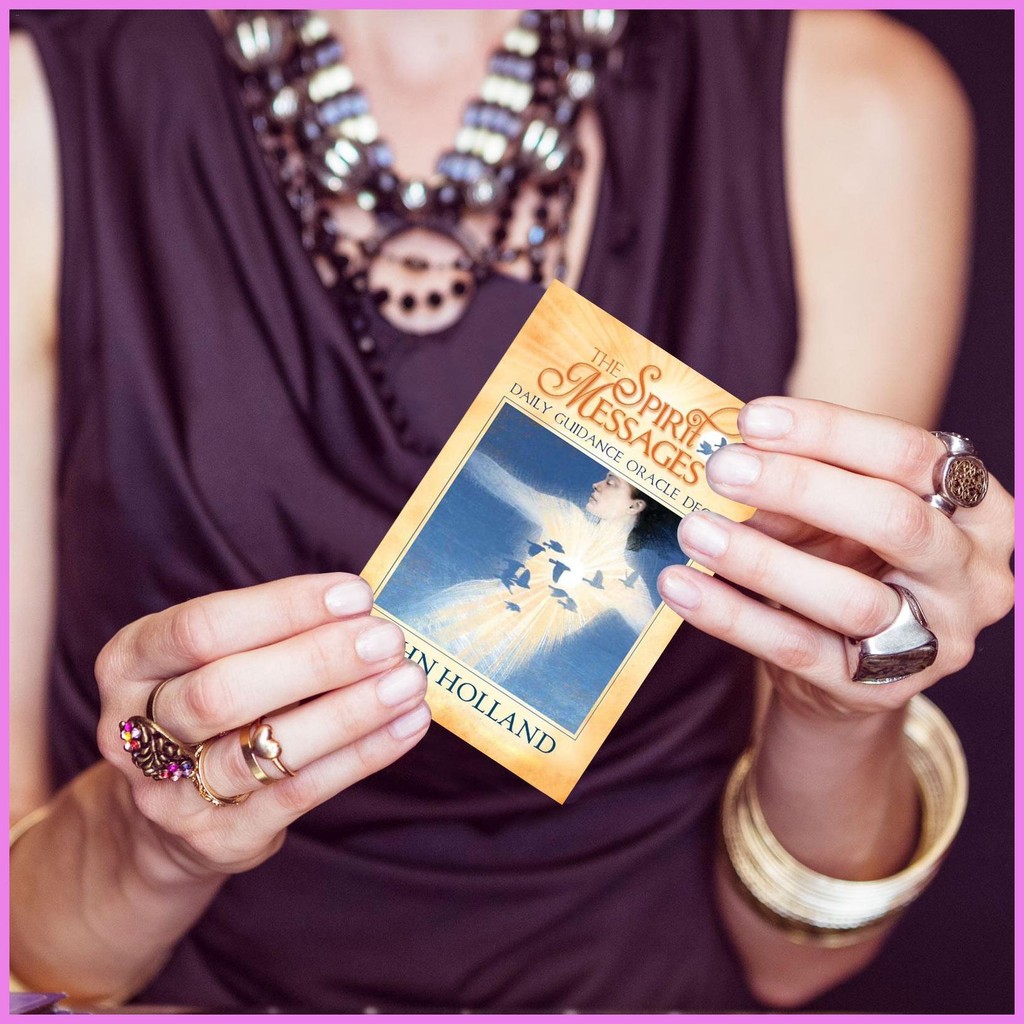 Divination ไพ่ทาโรต์ Spirit ข้อความ Oracle Fortune Telling การ์ดมาตรฐาน ...