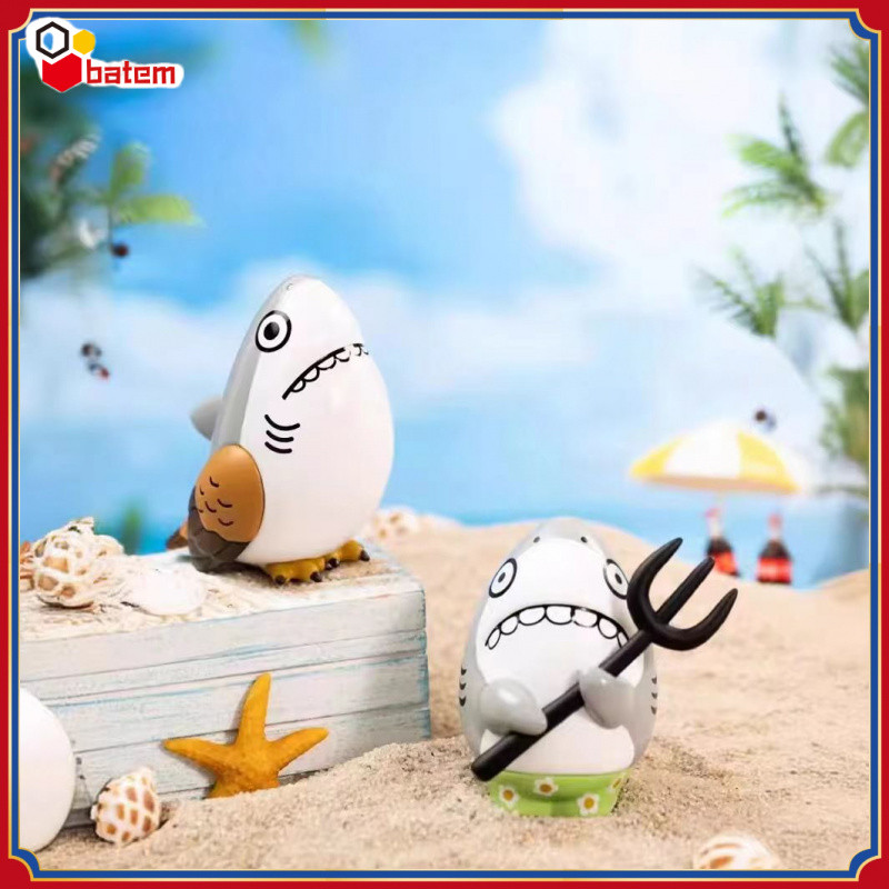 ของแท้ No Two Horse ลุงฉลามแกะสลัก Series Shark Blind Box Doll ...