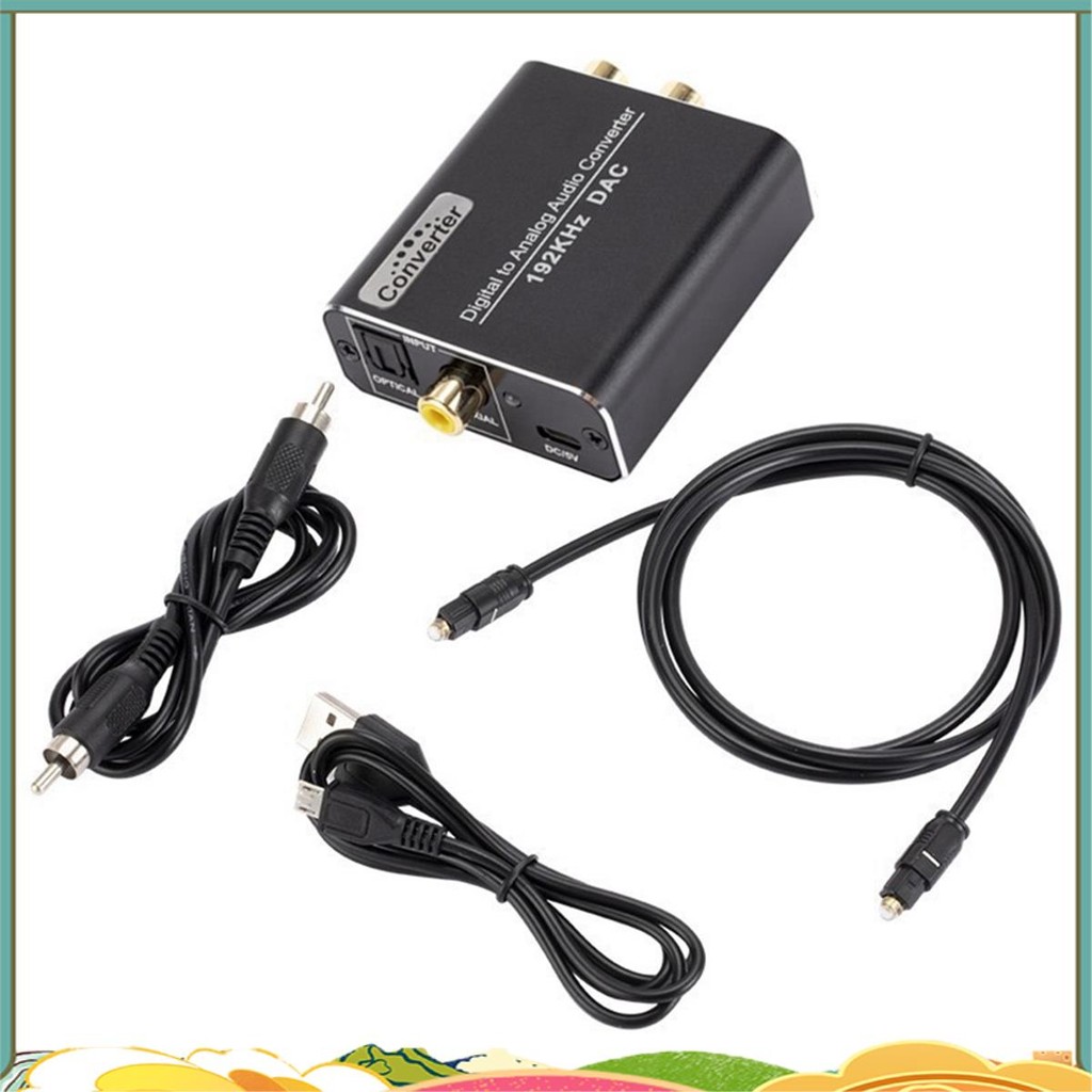 Super 1 ชุด Digital to Analog Audio Converter 192KHz , Optical ...