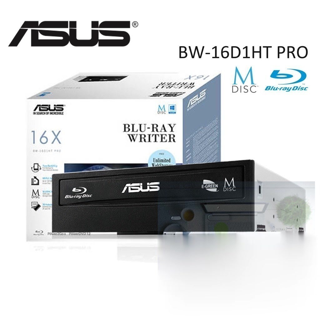 Asus Internal Blu-ray รุ่น BW-16D1HT PRO Black Ultra Fast (16x, เครื่อง ...