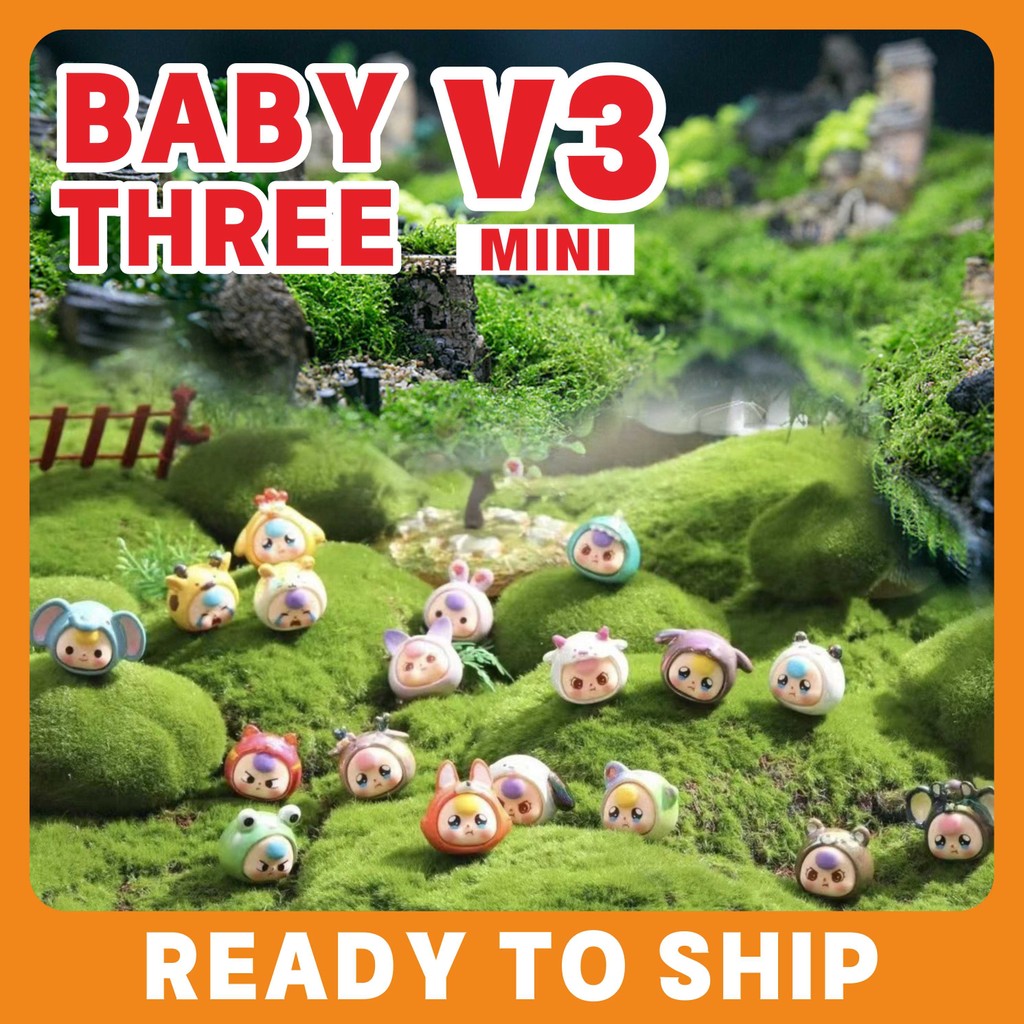 จุ่มตุ๊กตา เบบี้ทรี ของขวัญ （Ready to ship)baby three V3 Lila series ...