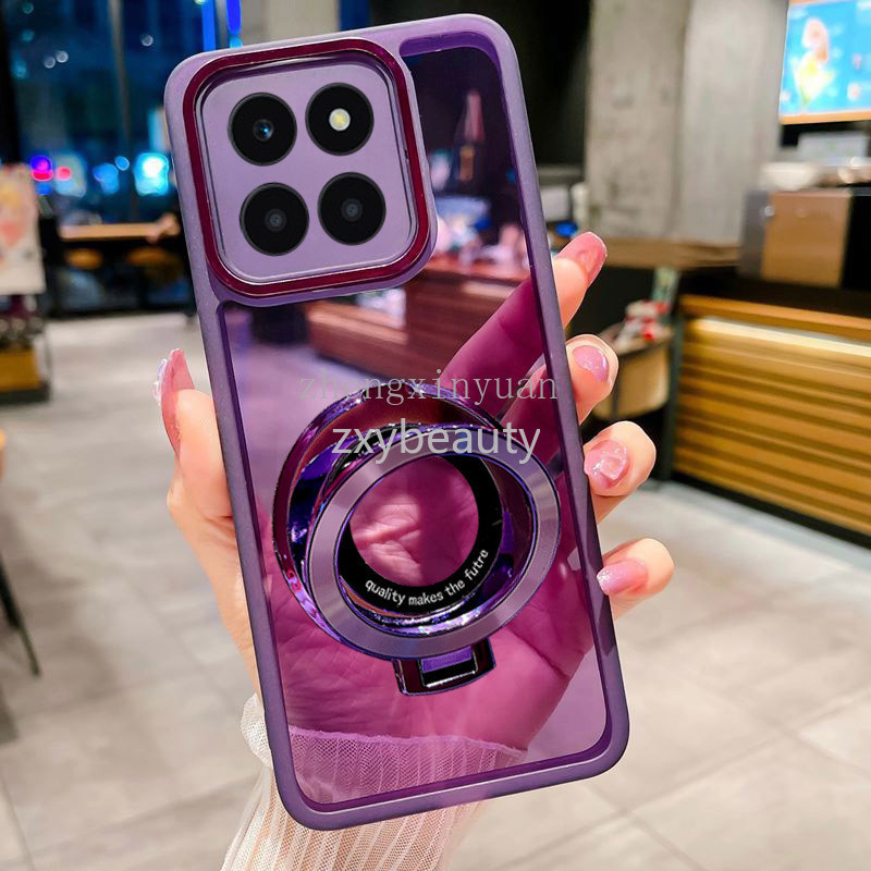 Xiaomi 14T Pro 5G 2024 กรณีโปร่งใสแหวนผู้ถือแม่เหล็กสําหรับ Mi14T Mi ...