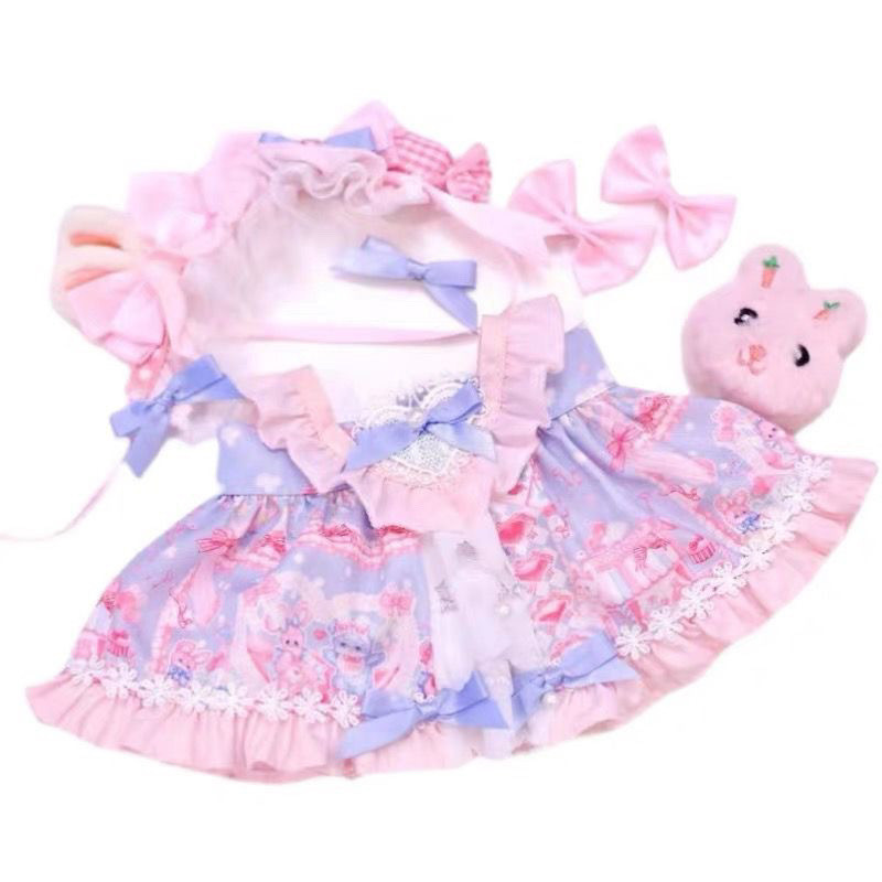 50cm Xingdailu 40cm Lingna Belle Dress Up เปลี่ยนเสื้อผ้าชุด Lolita ...