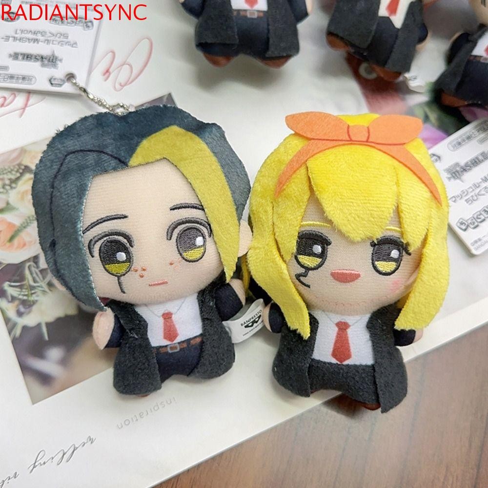 Radiantsync ตุ๊กตาผ้าฝ้ายจี้, Mashle Magic และกล้ามเนื้อ Mash Burnedead อะนิเมะตุ๊กตาพวงกุญแจ ...
