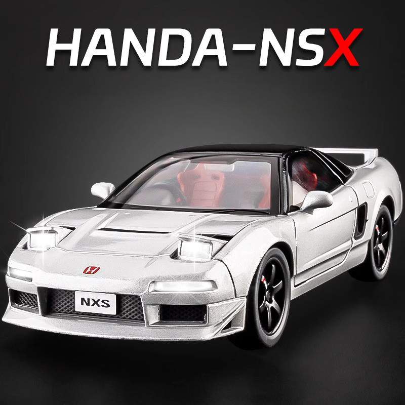 1:32 Honda Acura NSX NA1 Supercar Racing กีฬาคู่โลหะ Diecast รุ่นรถดึง ...