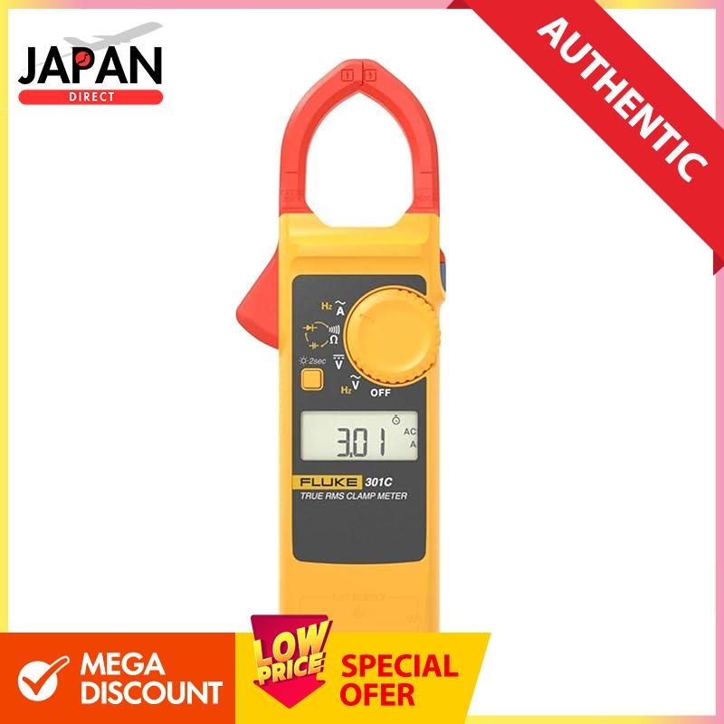 FLUKE True RMS AC current clamp meter 60A/600A/1000A range [Authorized ...