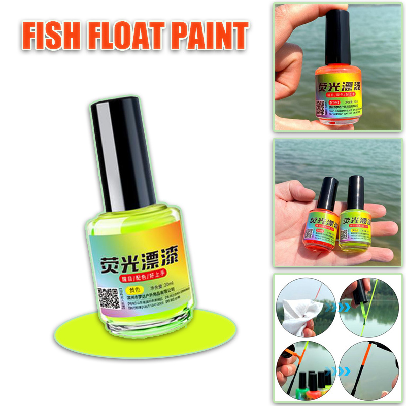 Fish Float Paint สีสันสะท้อนแสง Fishing Lure สีเรืองแสงสะท้อนแสงลอยสี ...