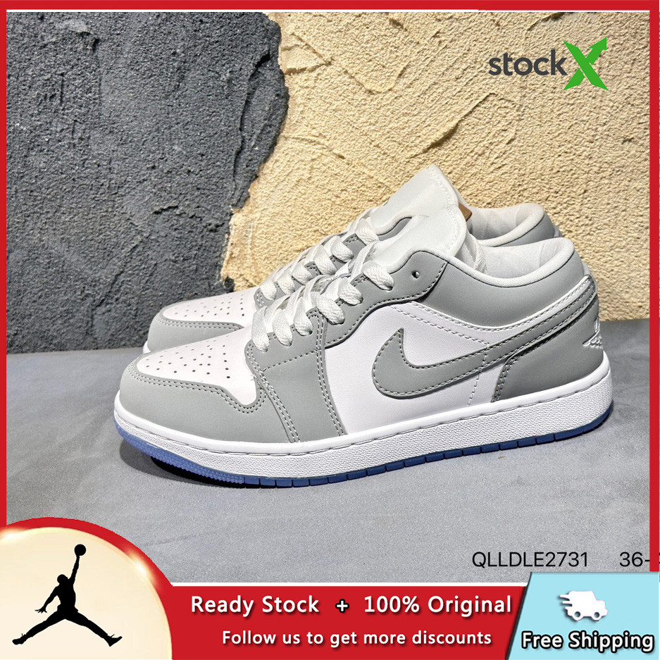 Air Jordan 1 Low aj1 1 aj1 1 Swoosh โลโก้ Jumpman Lo (7) รองเท้าวิ่งผู้ชายผู้ชายและผู้หญิงกีฬา ...