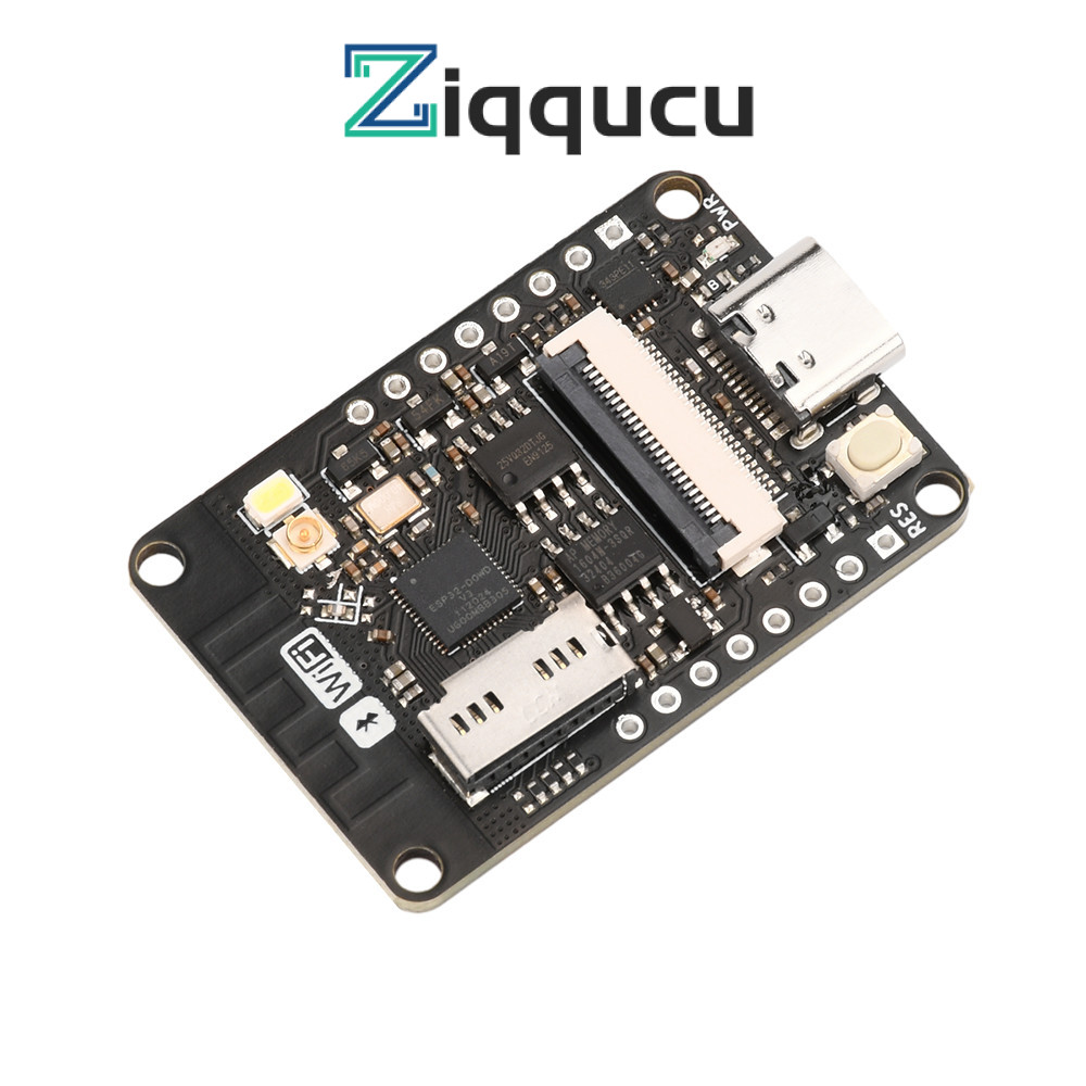 Ziqqucu Esp32-Cam Wifi บอร์ดพัฒนาบลูทูธโมดูล Ov2640 โมดูลกล้อง V3 รุ่นชิป Type-C | Shopee Thailand