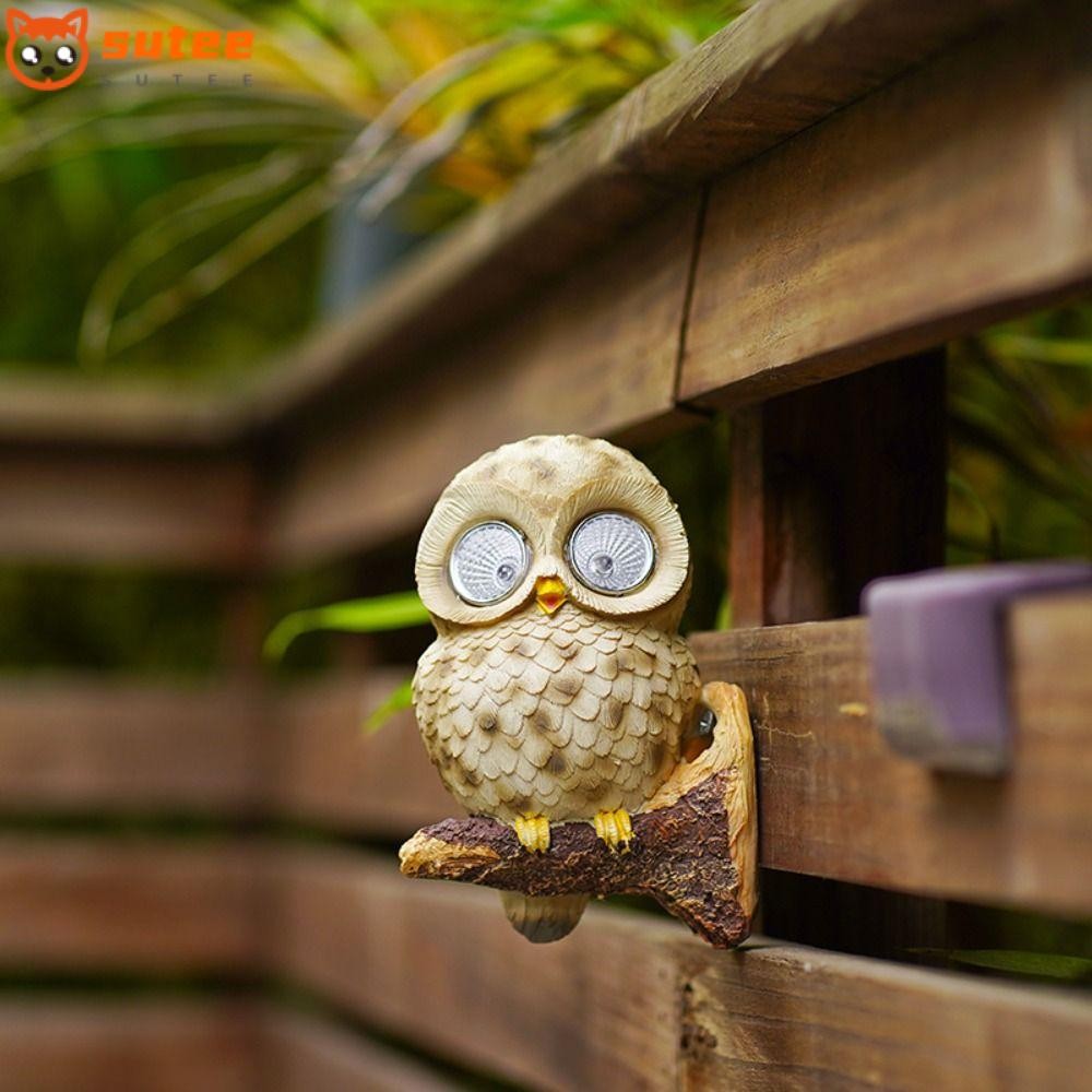 Sotee Owl Bird Deterrent, Pest Control กันน้ํานกฮูก Decoy, ตกแต่งสวนที่ ...
