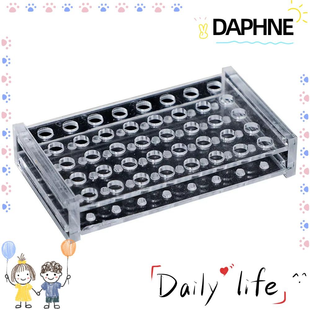 DAPHNE Composite Applicator Dispenser, 24 หลุม 40 หลุมโปร่งใส Test Tube ...