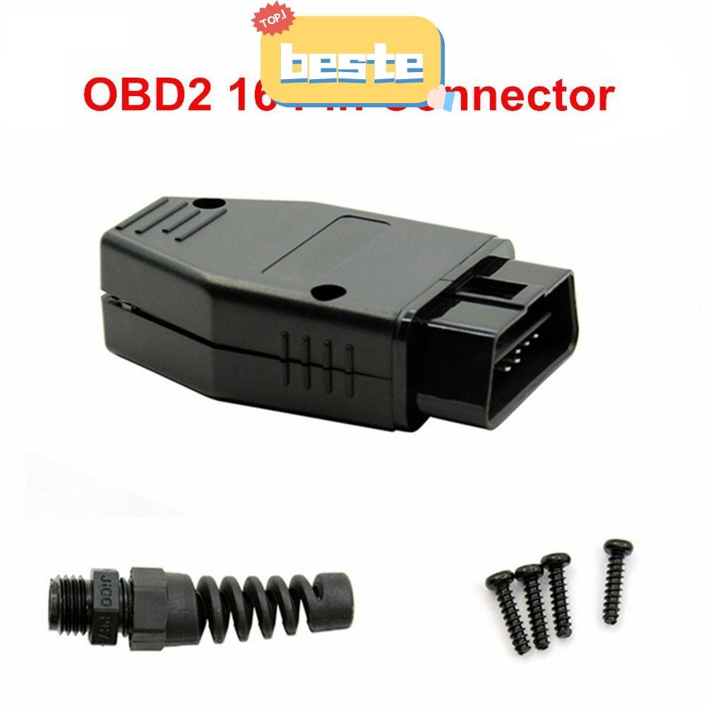 BESTE OBD2 Connector DIY Universal Car Supplies OBD ปลั๊กชาย | Shopee ...