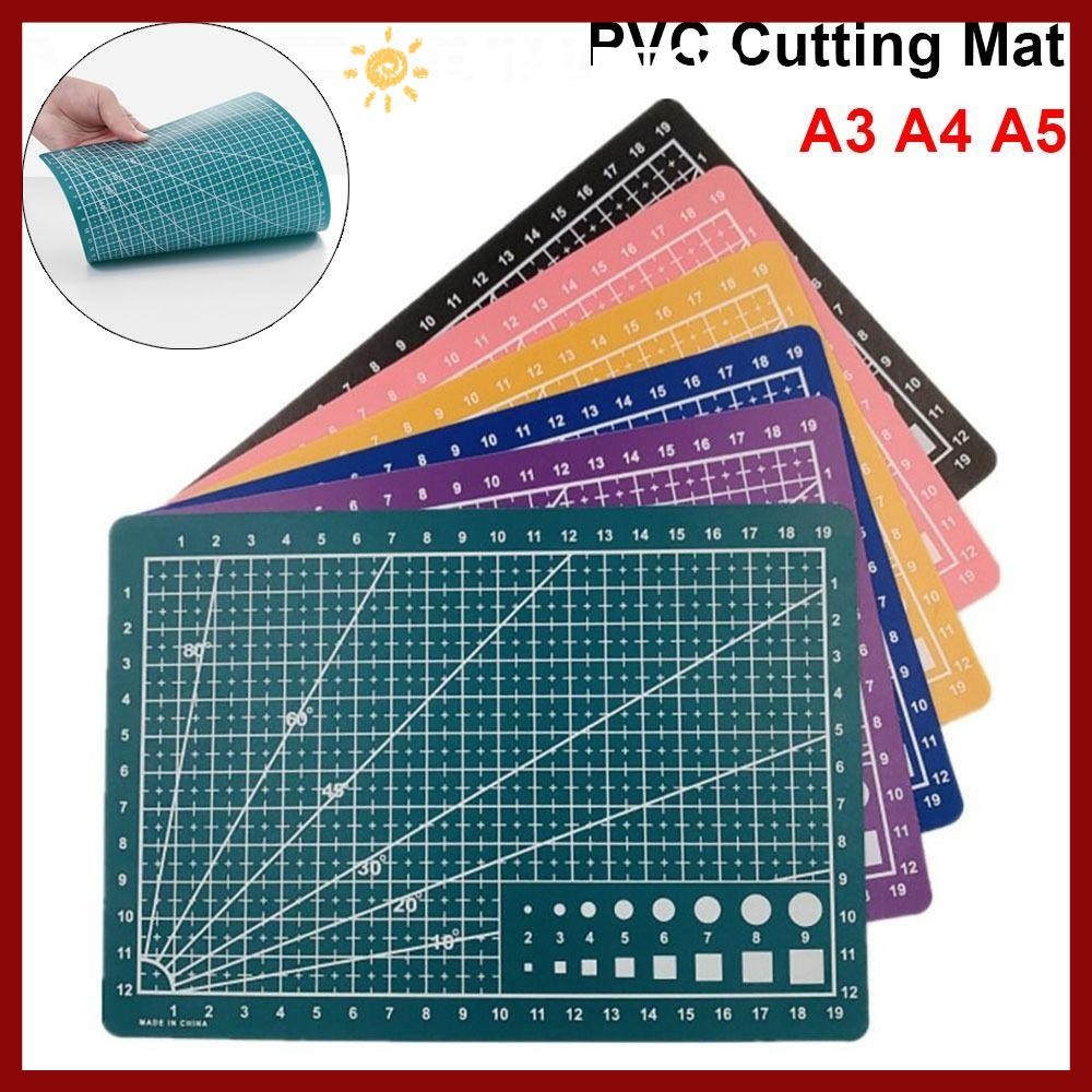 PTKFPT09 1 ชิ้นตัด,แกะสลักหนังหัตถกรรมเครื่องมือเขียง,คู่มือ PVC A3 A4 A5 Patchwork เย็บ ...
