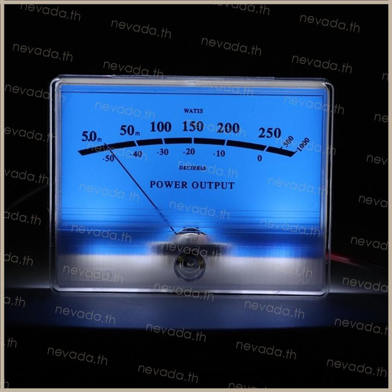 Nev ʚɞ VU Meter 12V-16V แผง VU Meter Warm Back Light Recording Audios ...